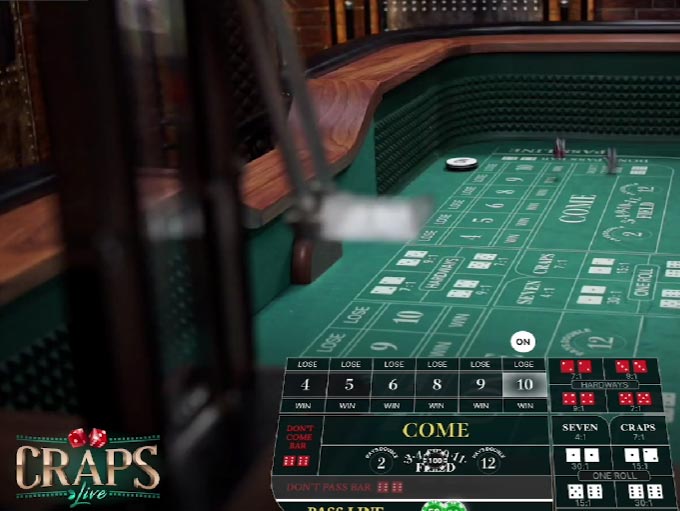 Live Casino Review, Strategy, and Tips: First Person Craps (Evolution ...